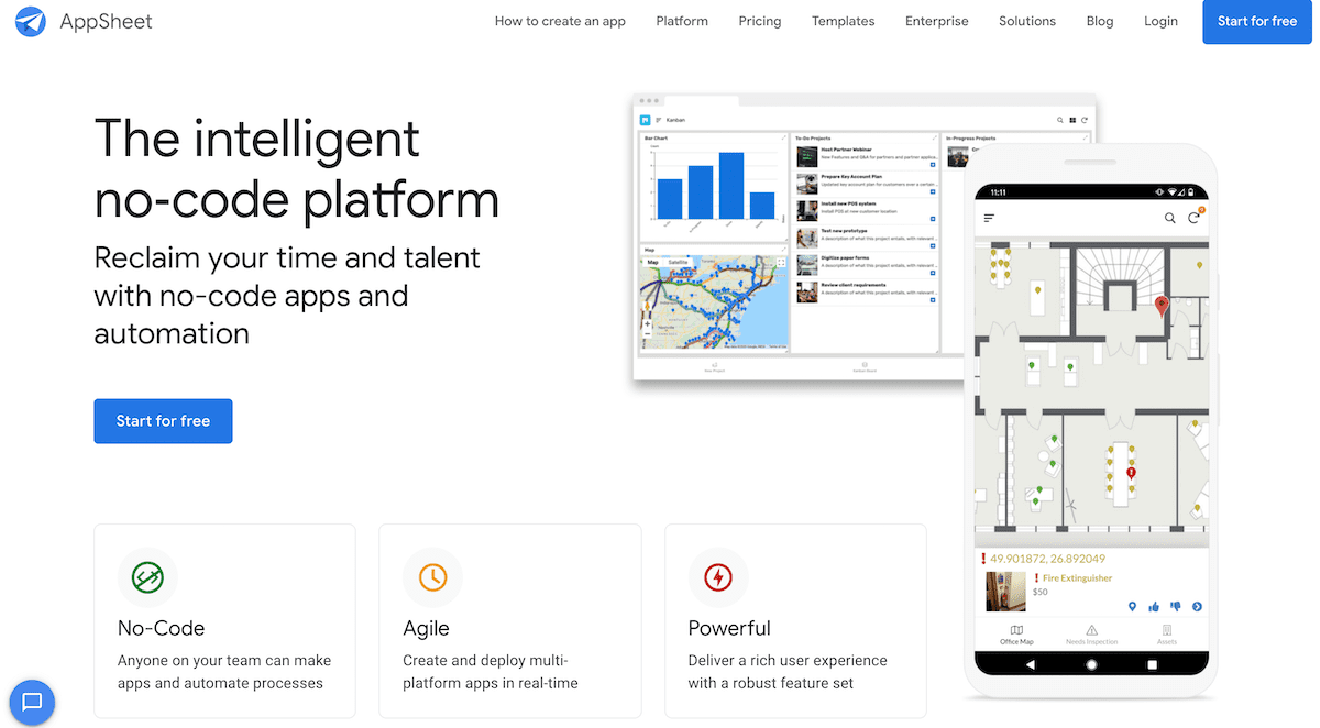 Nocode App Development: 14+ Tools