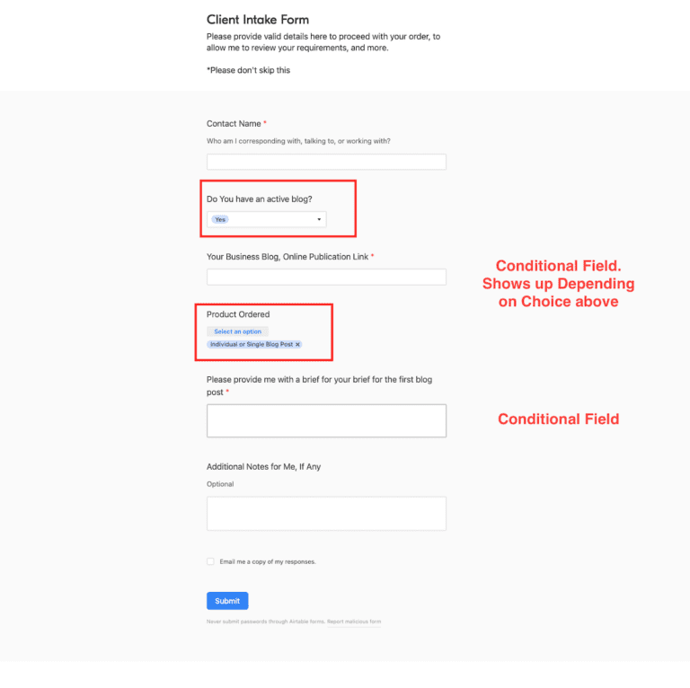 Create Airtable Client Intake Forms [Free & Powerful] - fetchprofits