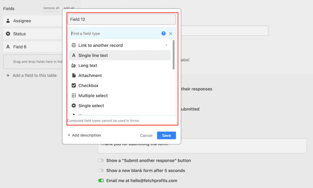 Create Airtable Client Intake Forms Free And Powerful Fetchprofits
