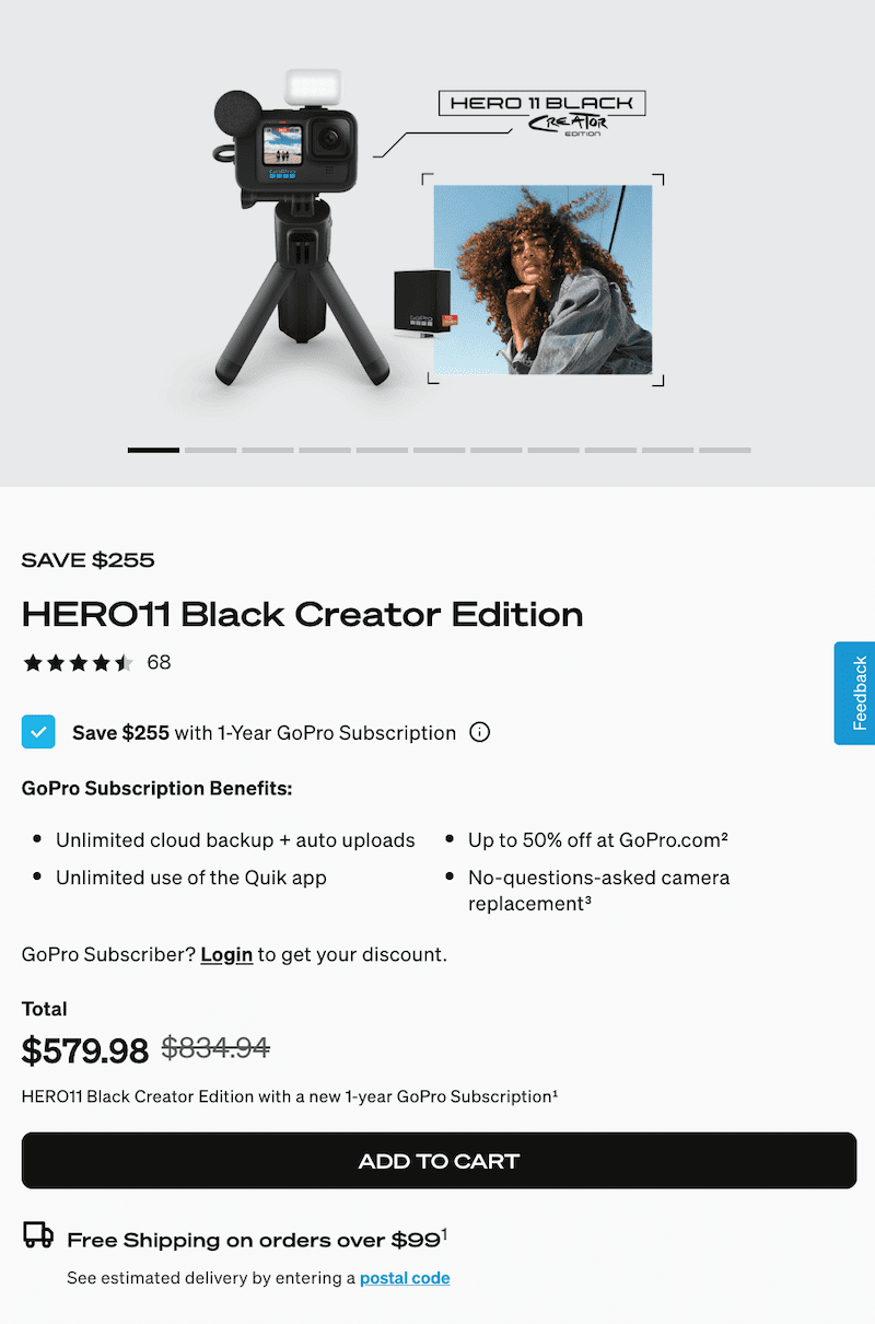 Mobile eCommerce Checkout Flow: How GoPro Does It - fetchprofits