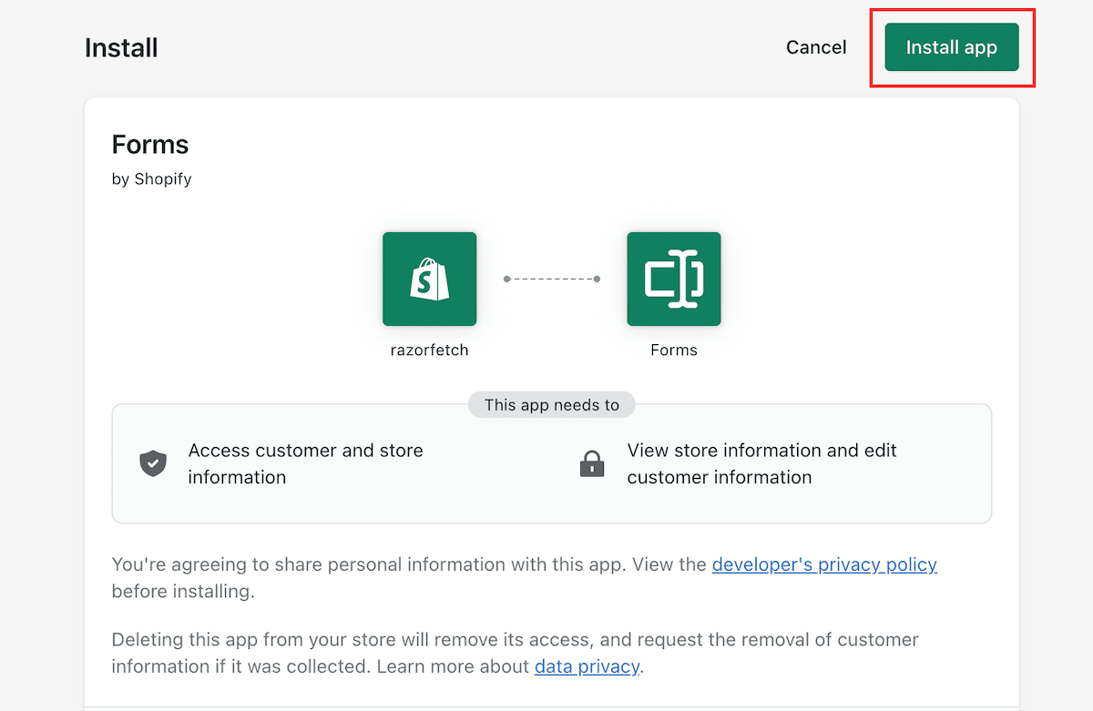 How to Create Forms In Shopify [Ft: Shopify Forms] - fetchprofits