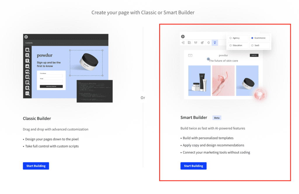 How To Use Unbounce Smart Builder [Build. Scale. Smart] - fetchprofits