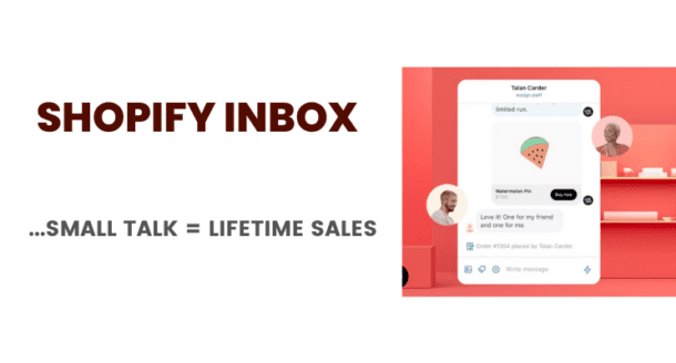 Shopify Inbox (Live Chat for Shopify): Small Talk =Lifetime Sales